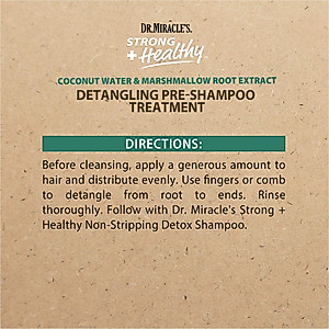 Dr Miracle's Strong and Healthy Wash Day set