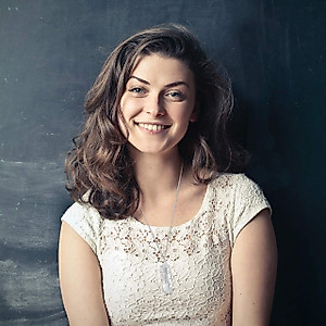 Top Plaza Natural Raw Stone Healing Crystal Necklace Silver Life Tree Wire Wrapped Clear Quartz Point Pendant For Womens Ladies Mothers Day Mom Gifts