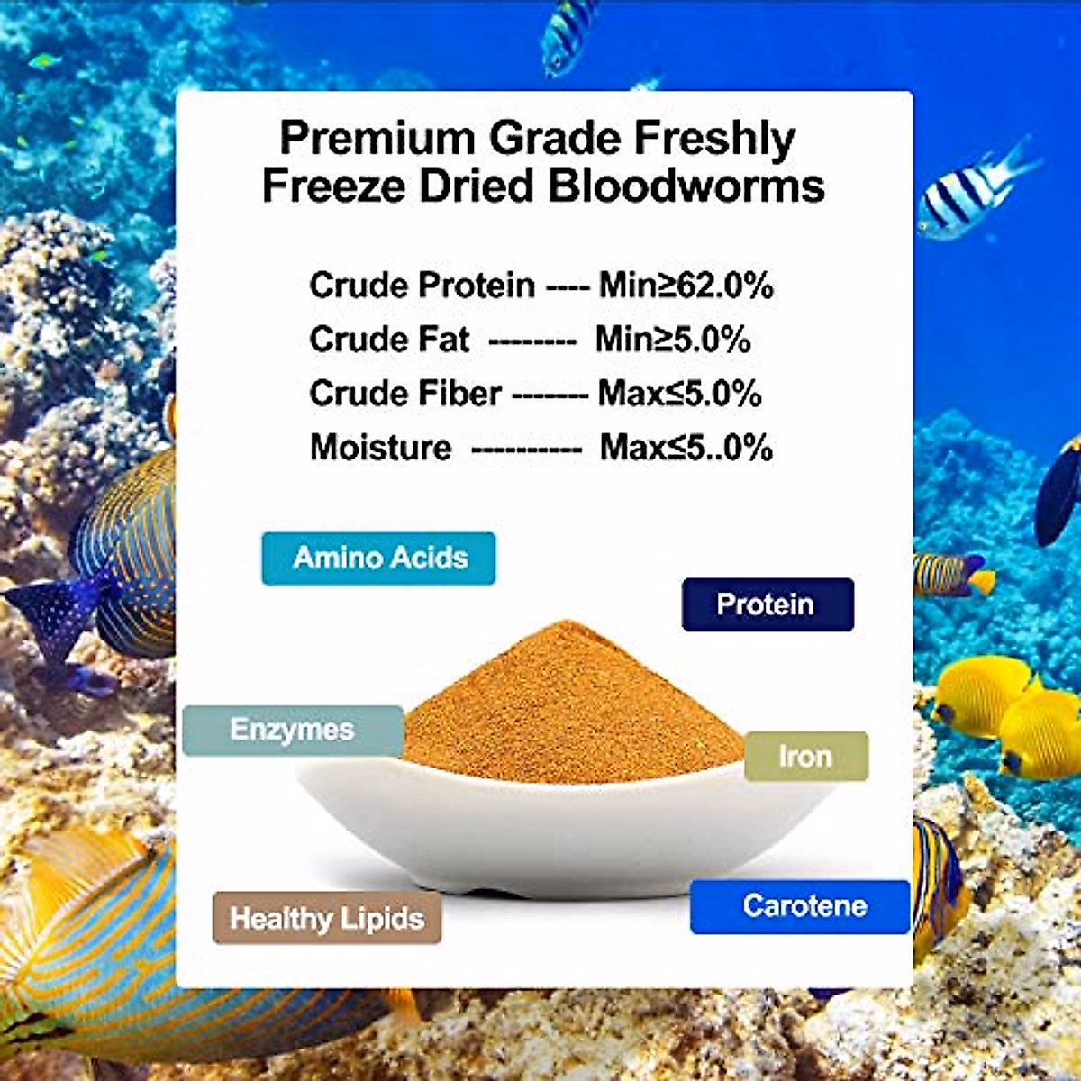 Amzey 4.5 oz Decapsulated Brine Shrimp Egg (Non-Hatching)-100% Natural Decapsulated Artemia Nauplii, High Protein Food Source for Live Fish, Baby Fish, Freshwater and Marine Fish, Golden Fry, Corals