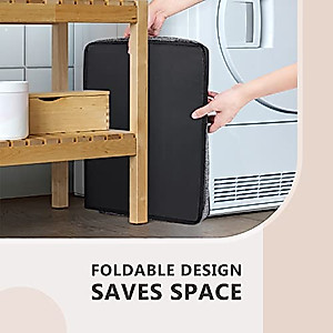 SOLEDI Laundry Hamper 100L Large & Tall Collapsible Laundry Basket, Clothes Hamper with Bag Removable for Clothe and Toys Storage, Grey Dirty Hampers for Bedroom, Bathroom, Dorm, College