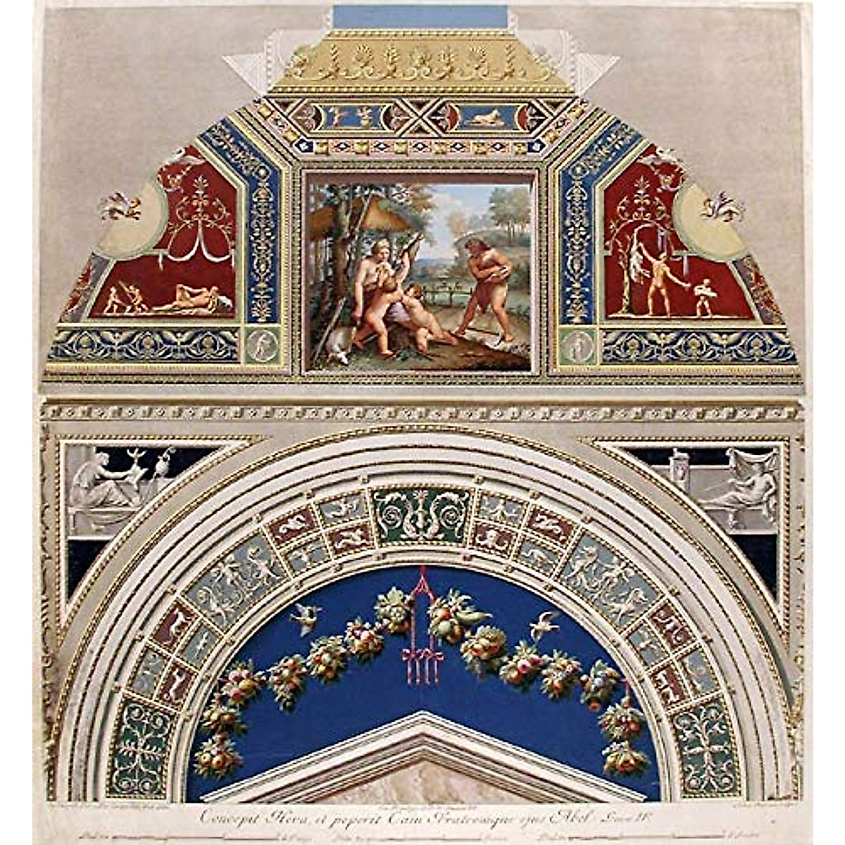 [Eve Conceived Cain and his brother Abel] Concepit Heva, et peperit Cain Frantremque ejus Abel