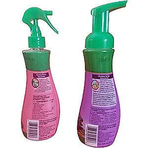 Miracle-Gro Blooming Houseplant Food, 8 oz & Miracle-Gro Orchid Plant Food Mist (Orchid Fertilizer) 8 oz. (2 fertilizers)