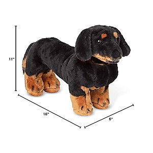 Melissa & Doug Giant Dachshund - Lifelike Stuffed Animal Dog Large