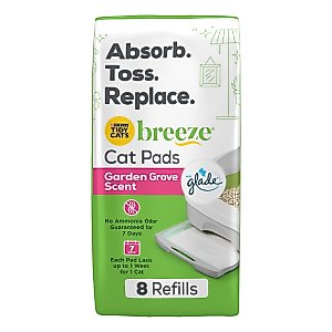 Purina Tidy Cats Breeze with Glade Garden Grove Scent Cat Litter Pads Refill Pack - 8 ct. Pouch