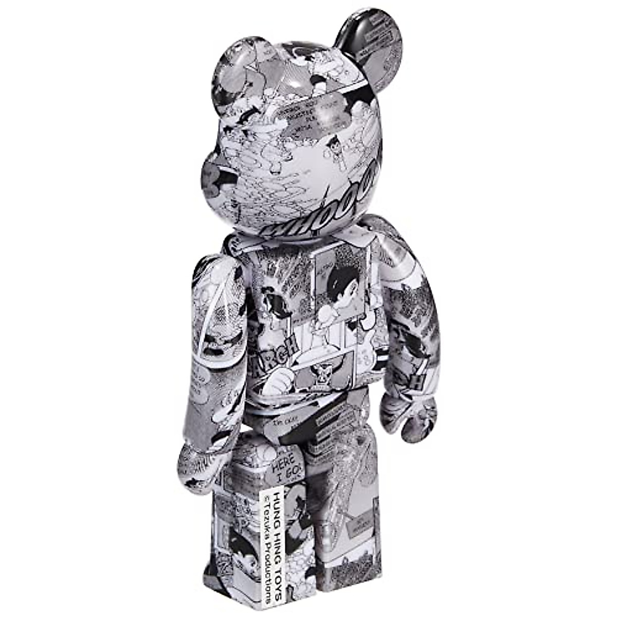 Hung Hing Toys TZKH-001 Astro Boy Comic Camouflage Pattern bearbrick 400% & 100%