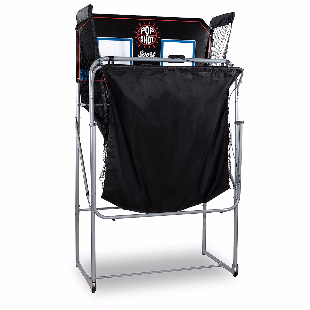 Pop-A-Shot Official Dual Shot Sport Arcade Basketball Game (Black and Blue)