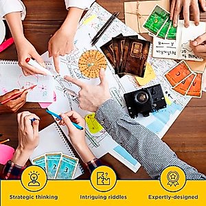 Dead Man on The Orient Express | Exit: The Game - A Kosmos Game | Family-Friendly, Card-Based at-Home Escape Room Experience for 1 to 4 Players, Ages 12+