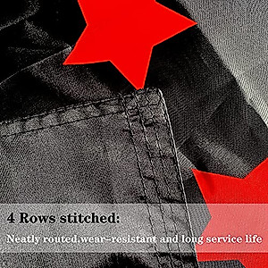 Jayus Let's Go Brandon Flag 3x5 Double Sided, Heavy Duty 3Ply Black FJB Flags with Brass Grommets for Outdoor Indoor Decor