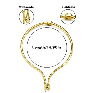 Gold Snake Jewelry for Women Punk Gothic Halloween Jewelry Snake Necklace Earrings Bracelets Halloween Costume Women 2024