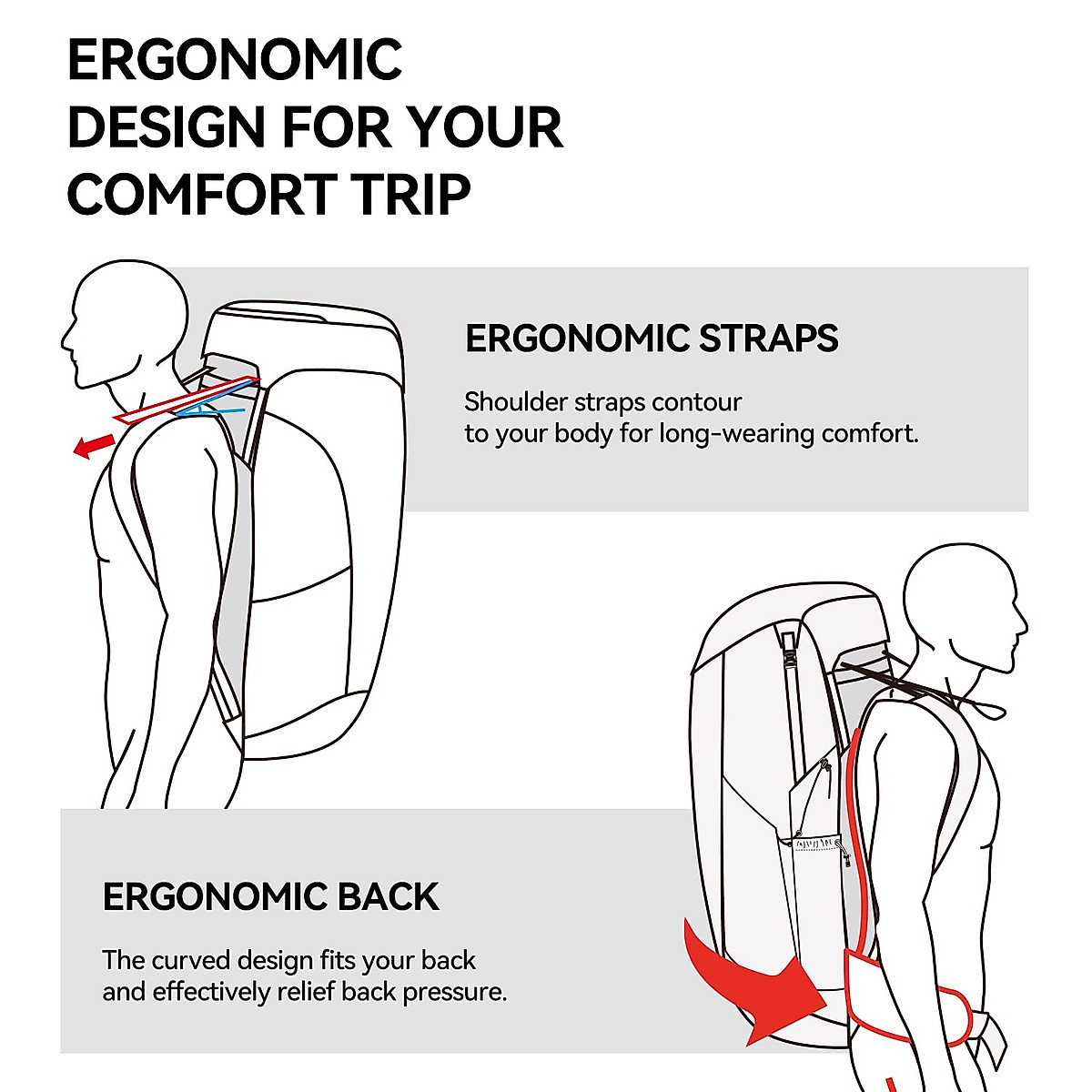 KAILAS Hurricane 20L 26L Hiking Backpack Lightweight Trekking Daypack Small Backpacks for Traveling Camping Outdoor Dull Green 26L