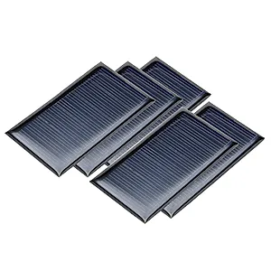 uxcell 5Pcs 5V 70mA Poly Mini Solar Cell Panel Module DIY for Light Toys Charger 80mm x 45mm