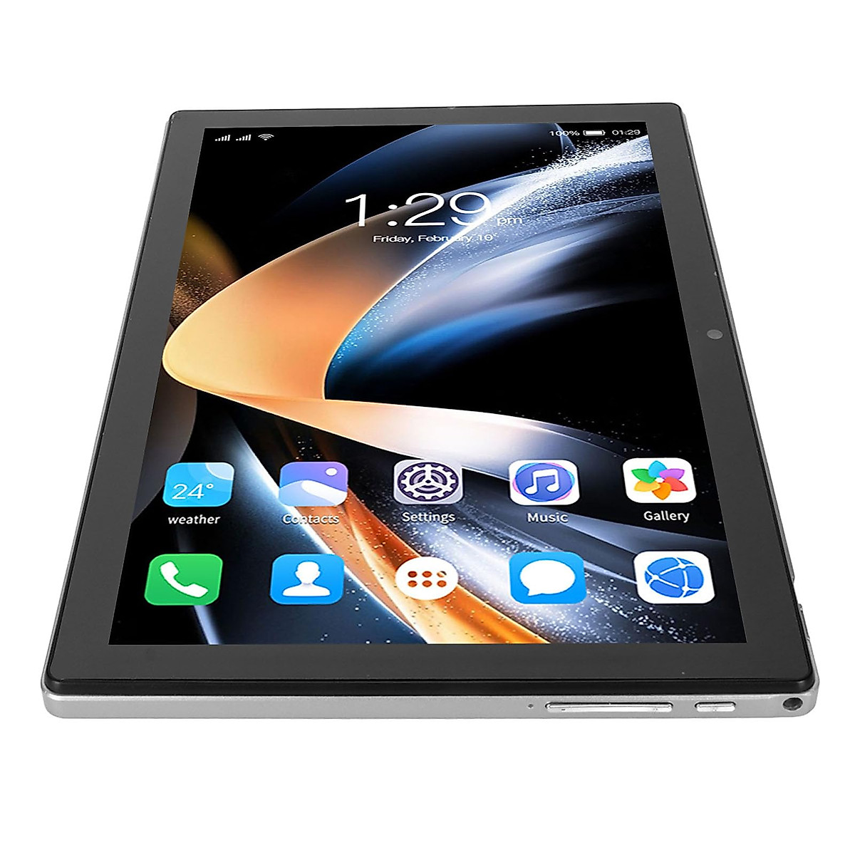 Honio 5.0 Tablet, Support Fast Charging 4G Network 8GB 256GB 100-240V 10.1 Inch FHD Tablet Night Reading Mode for Android 13 for Business (US Plug)