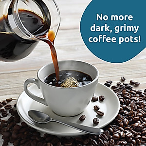 Stera Sheen – Urn Clean All-Purpose Brewing Equipment Cleaner – Non-Toxic Coffee Machine Cleaner for Coffee Pots, Urns, Air Pots, Filters, Mugs – 3/4 oz Packet (150 count)