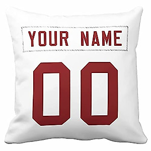 ANTKING Throw Pillow 2 Packs Custom Any Name and Number for Men Youth Boy Gift