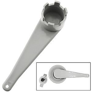 E-outstanding Air Valve Wrench Gray 6-Groove PVC Inflatable Boat Air Valve Spanner Release Valve Safety Lever Repair Kit