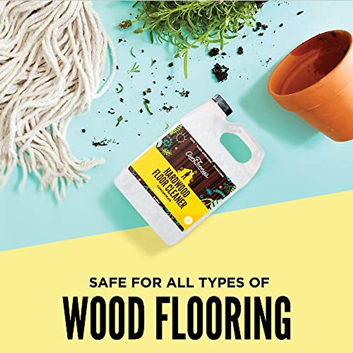 Aunt Fannie's Hardwood Floor Cleaner, Bright Lemon (Single)