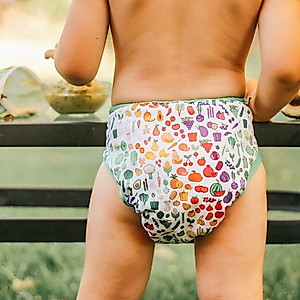 Best Bottom Little Love Bug Cloth Diaper Shell-Snap | Reusable Diapers Shell Made of Durable Waterproof Materials | Eco-Friendly Washable Diapers Saves You Money from Disposable Diapers | PUL Fabric