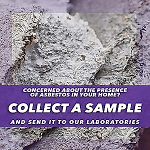 PRO-LAB Asbestos Test Kit - You Collect 2 Samples, We Analyze Them. Emailed Results Within 1 Week (5 Business Days) Includes Return Mailer and Expert Consultation. Lab Fee Included