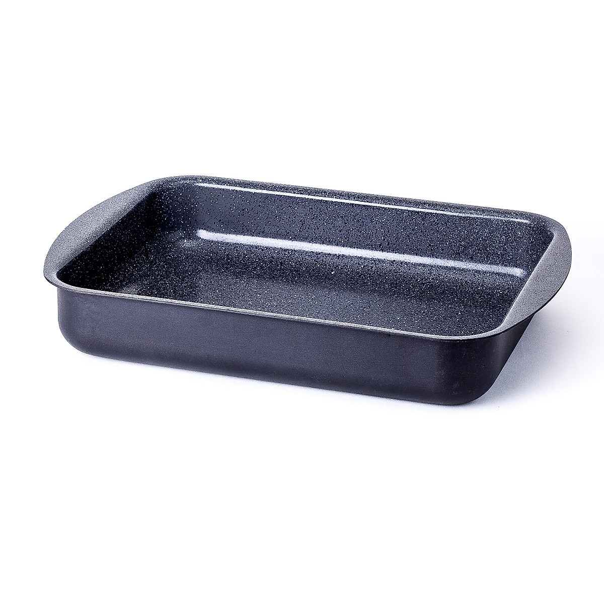 Ceramic Coated Roasting Pan/Lasagna Pan - With Natural Nonstick Coating, Safe For StoveTop and Oven Use / 16.1 x 11.7 x 2.7 inch