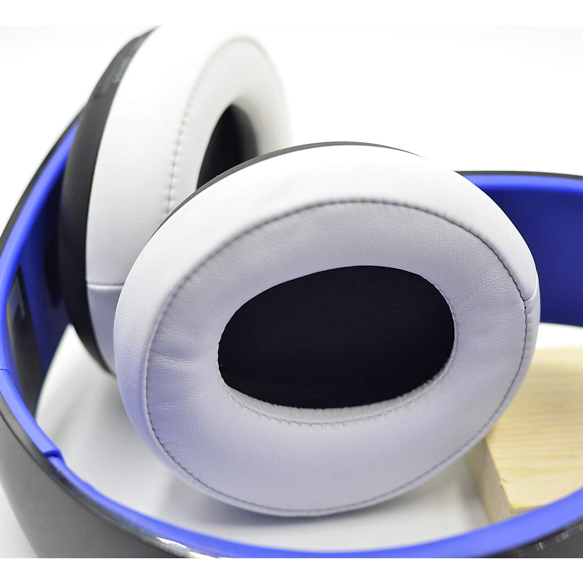 ps4 Gold Ear Pads - Replacement Ear Cushion Earmuff Earpads Cup Cover Pillow Compatible with Sony Sony ps4 ps3 ps4 Gold Wireless CECHYA-0083 Stereo 7.1 Virtual Surround Headphone Headset