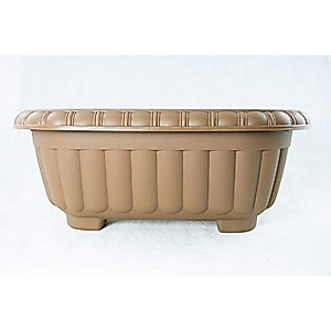 Japanese Plastic Bonsai Training Pot/Home Garden Flower Planter 13"x 10"x 5.5"