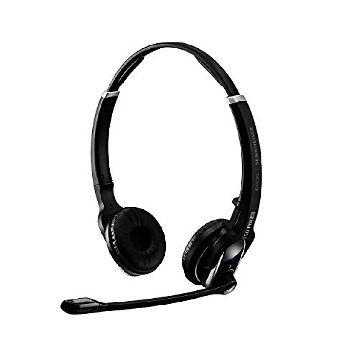 Sennheiser Enterprise Solution SD Pro2 ML Double-Sided Multi Connectivity Wireless Headset for Desk Phone & Skype for Business Ultra Noise-Cancelling Microphone, Black