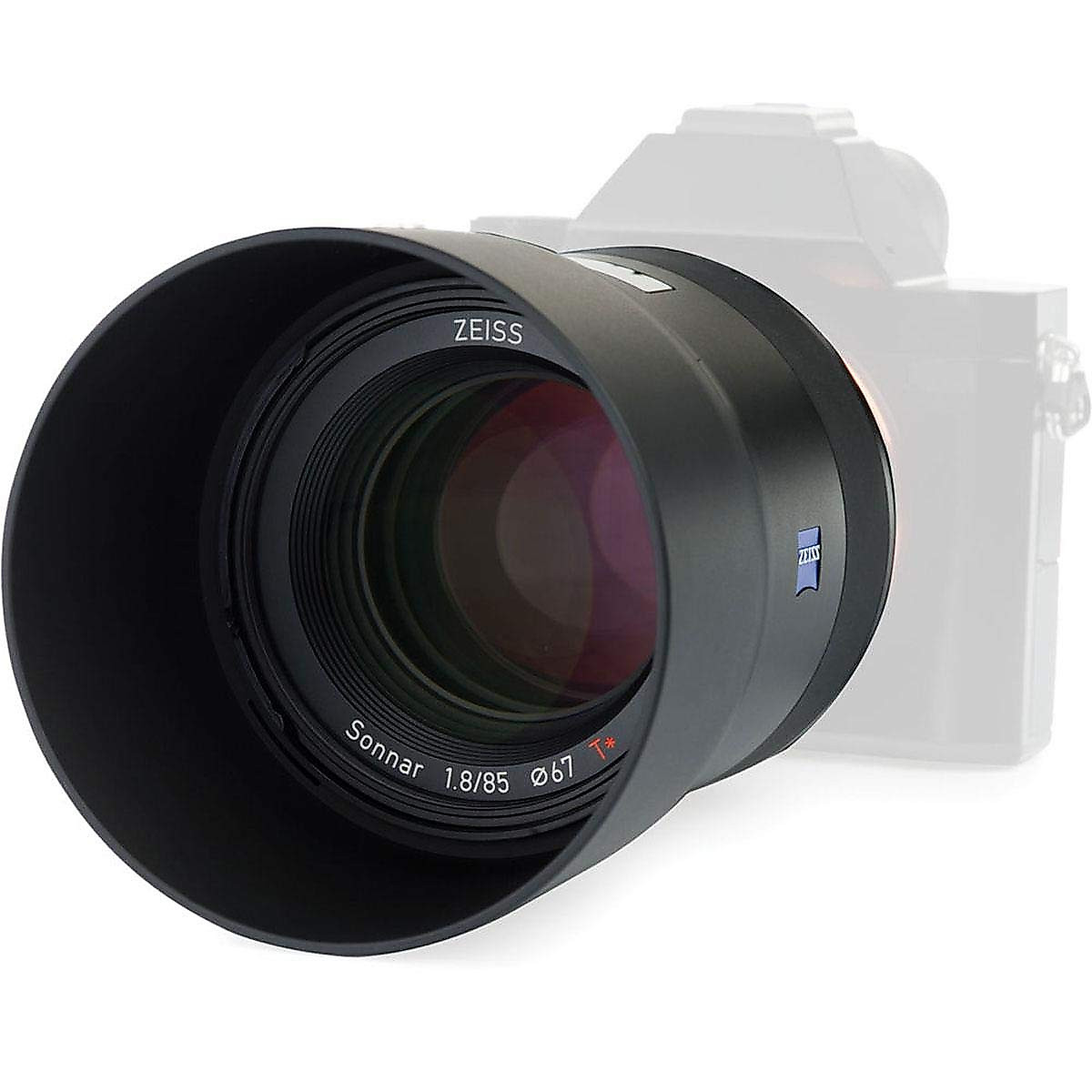 ZEISS Batis 85mm f/1.8 Lens for Sony E Mount Mirrorless Cameras, Black