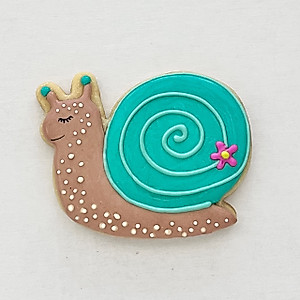 Snail Cookie Cutter, 3.25" Made in USA by Ann Clark