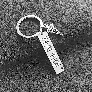 De&ai X-Ray Tech gift for X-Ray Technician gift for X Ray Tech Grad gift appreciation gift for Ultrasound Technician Gift for Radiology Technologist jewelry Ultrasound Tech keychain