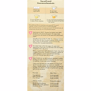 XO Baking Gourmet Carrot Cake Mix - Flavorful Gluten-Free Carrot Cake - Two Layers (20oz)