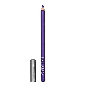 Palladio Wooden Eyeliner Pencil, Thin Pencil Shape, Easy Application, Firm yet Smooth Formula, Perfectly Outlined Eyes, Contour and Line, Long Lasting, Rich Pigment, Electric Purple