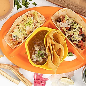 Jarratt Industries Big Taco Plate, Made in the USA, Designed