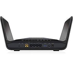 Netgear RAX78-100NAS Nighthawk Tri-Band AX8 8-Stream AX6200 WiFi 6 Router