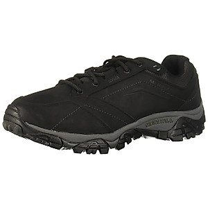 Merrell Men's Moab Adventure Lace Waterproof Hiking Shoe, Black, 10 W US