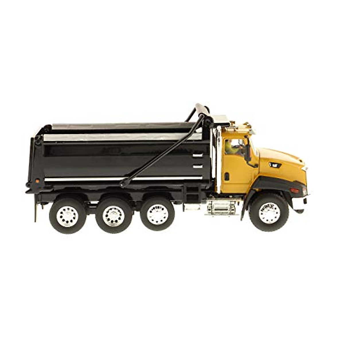 DM DIECAST MASTERS Caterpillar CT660 Dump Truck Yellow Core Classics Series Vehicle