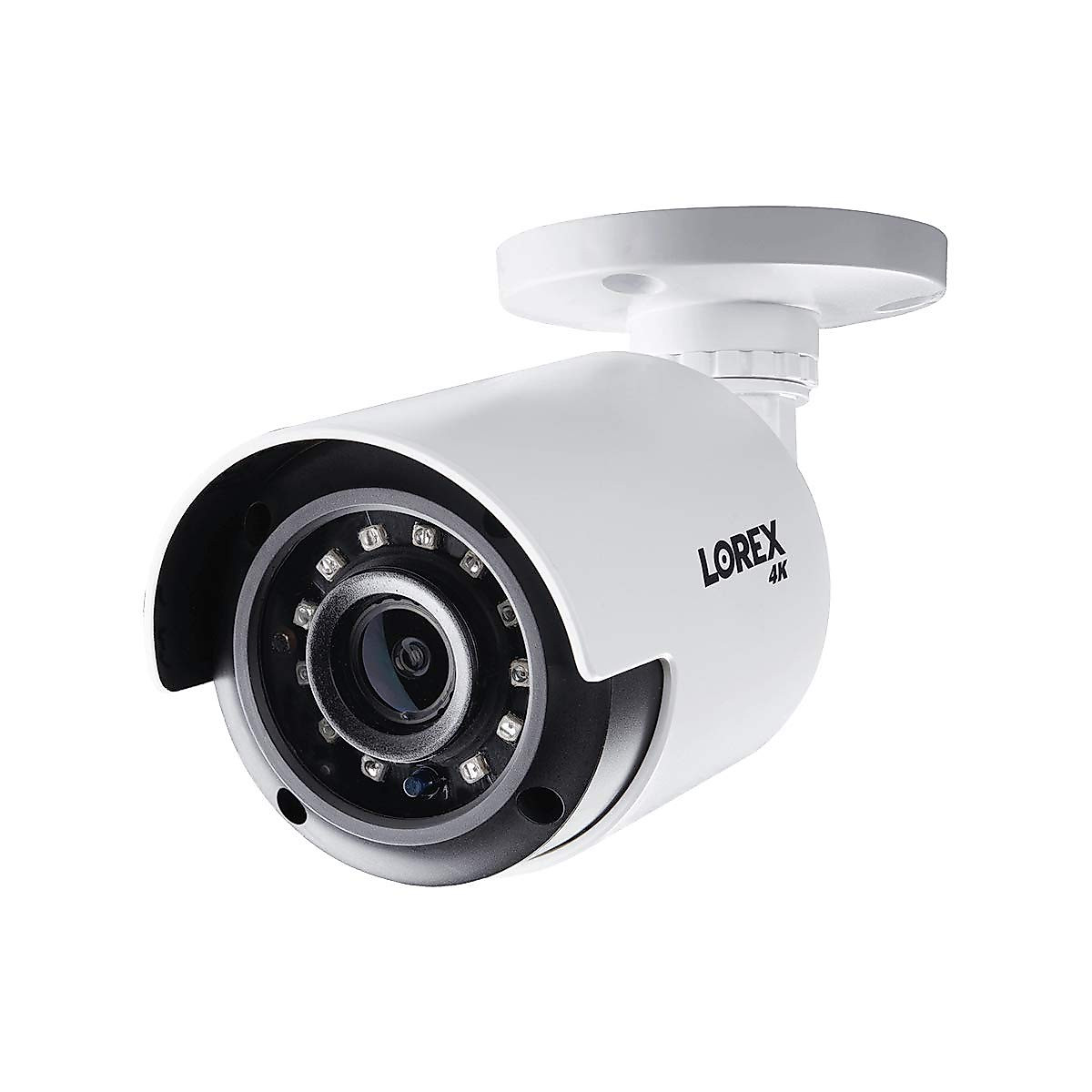 Lorex 4K Security Camera System, Ultra HD Indoor/Outdoor Analog Wired Bullet Cameras with Motion Detection Surveillance, Color Night Vision and Active Deterrence, 2TB 8 Channel DVR, 4 Cameras