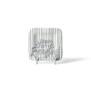 HAPPY EVERYTHING! Stone Skinny Stripe Mini Platter