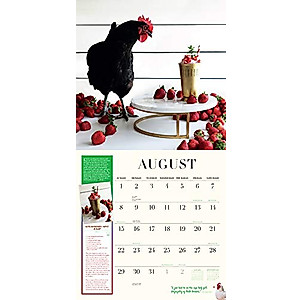 Drinking with Chickens Wall Calendar 2021