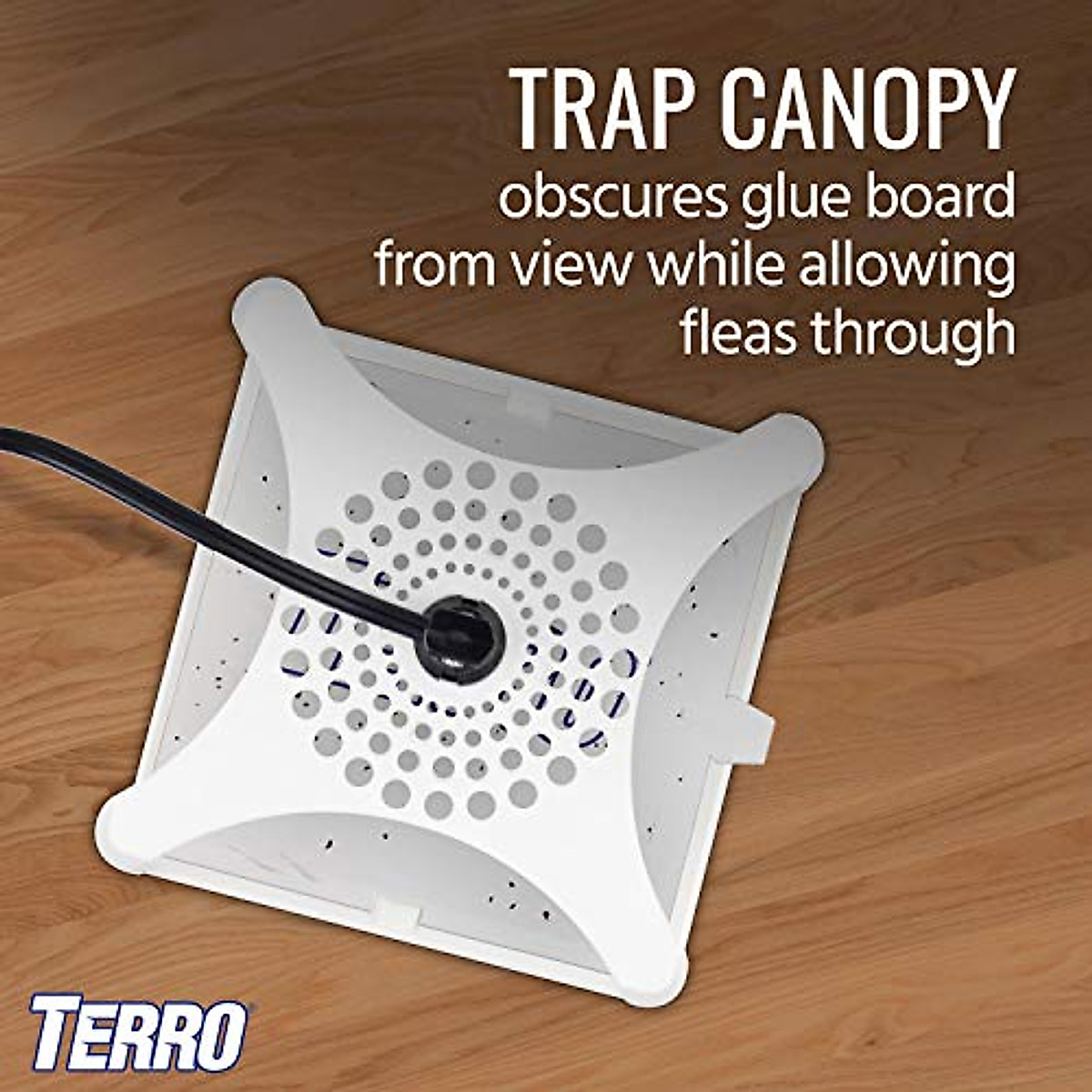 TERRO T230 Indoor Electric Flea Light Refillable Flea Trap and Killer