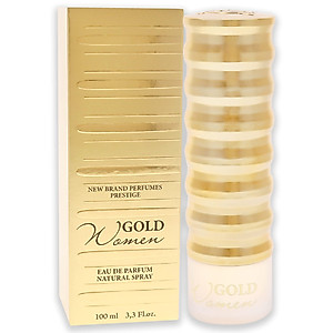 New Brand Perfumes Gold EDP Spray Women 3.3 oz (sem numero)
