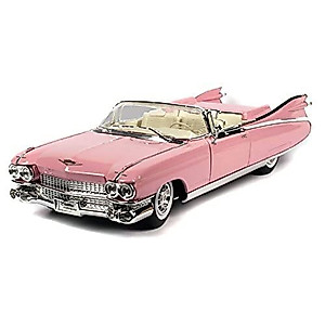 1959 Cadillac Eldorado Biarritz Convertible, Pink - Maisto Premiere 36813 - 1/18 Scale Diecast Model Toy Car by Maisto