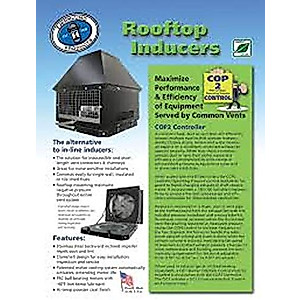 Tjernlund RT750H Fireplace Chimney Fan ,black