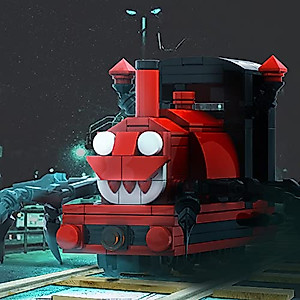 217 Pieces Charles Spider Train Building Toy Set for Kids, Boys, Girls; Horror Game Chooo Chooo Charles Toys Spider Train Figure Model Animal Building Kit, Creative Desktop Decorations Birthday Gift