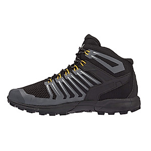 Inov-8 Mens Roclite 345 GTX - Lightweight Waterproof Hiking Boots - Black/Yellow - 8