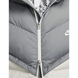 Nike Sportswear Storm-FIT Windrunner Men's PRIMALOFT Puffer Jacket,Smoke Grey/Light Bone/Sail (Large, Smoke Grey/Light Bone/Sail)
