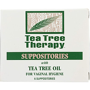 Tea Tree Therapy - Suppository with Tea Tree Oil For Vaginal Hygiene (2-Pack of 6)