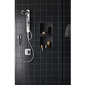 Moen N207C0BL Spa Shower including Rainshower, Handshower and Magnetic Dock, Matte Black
