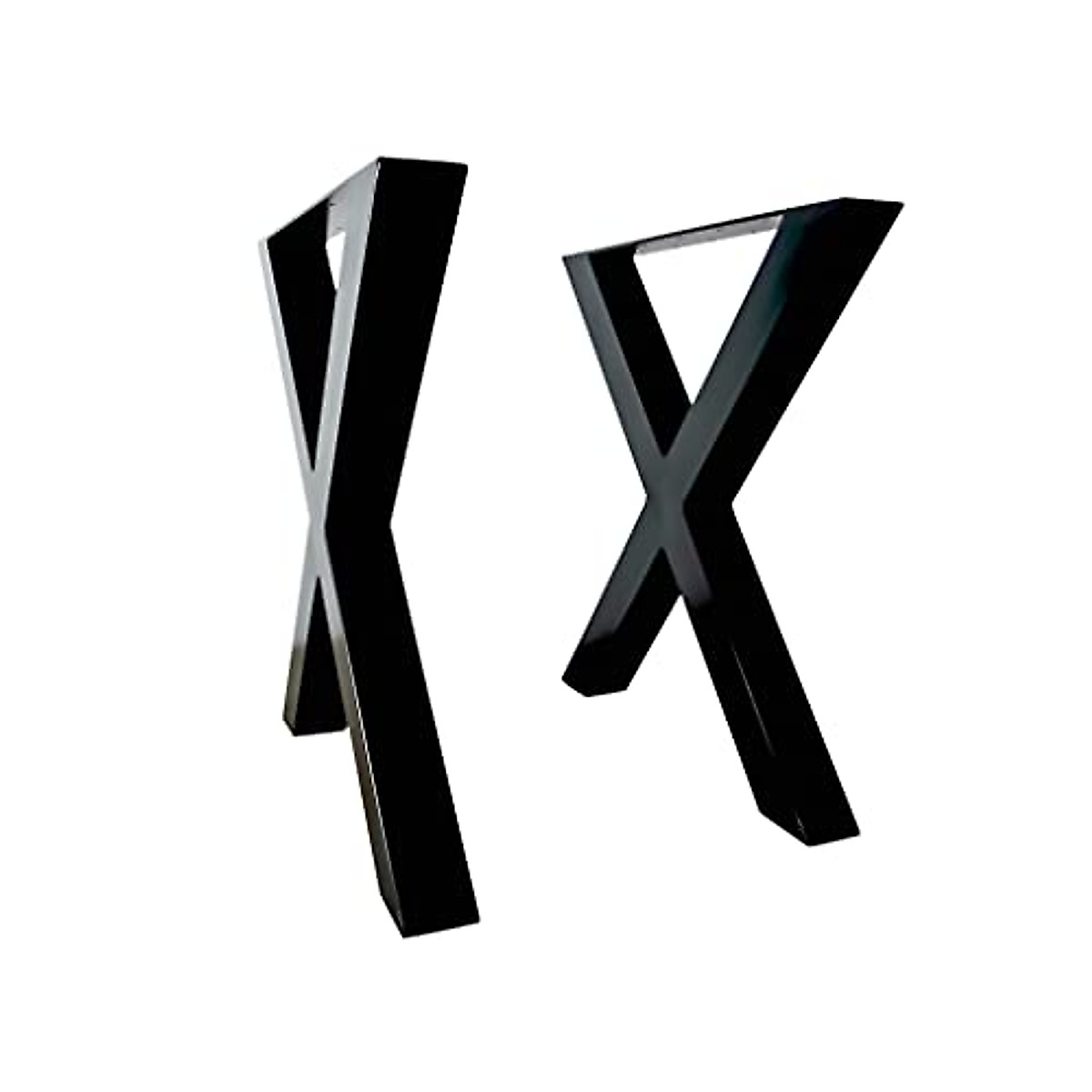 Metal Table Legs set(2pcs) I 28x28" Dinning table legs I Steel table legs I Modern iron table legs