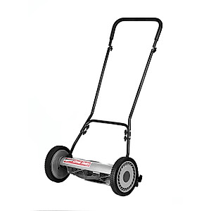 Great States 815-18 18-Inch 5-Blade Push Reel Lawn Mower, 18-Inch, 5-Blade, Grey & American Lawn Mower Company SK-1 Reel Lawn Mower Sharpening Kit