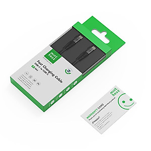 Mithhouz USB C to USB C Cable, Type C to Type C Cable 3A/60W Fast Charging Cable Compatible with Google Pixel 2/2 XL, MacBook Pro, iPad Pro, Nintendo Switch, Samsung, Nylon-Braided-Grey [1-Pack 3ft]